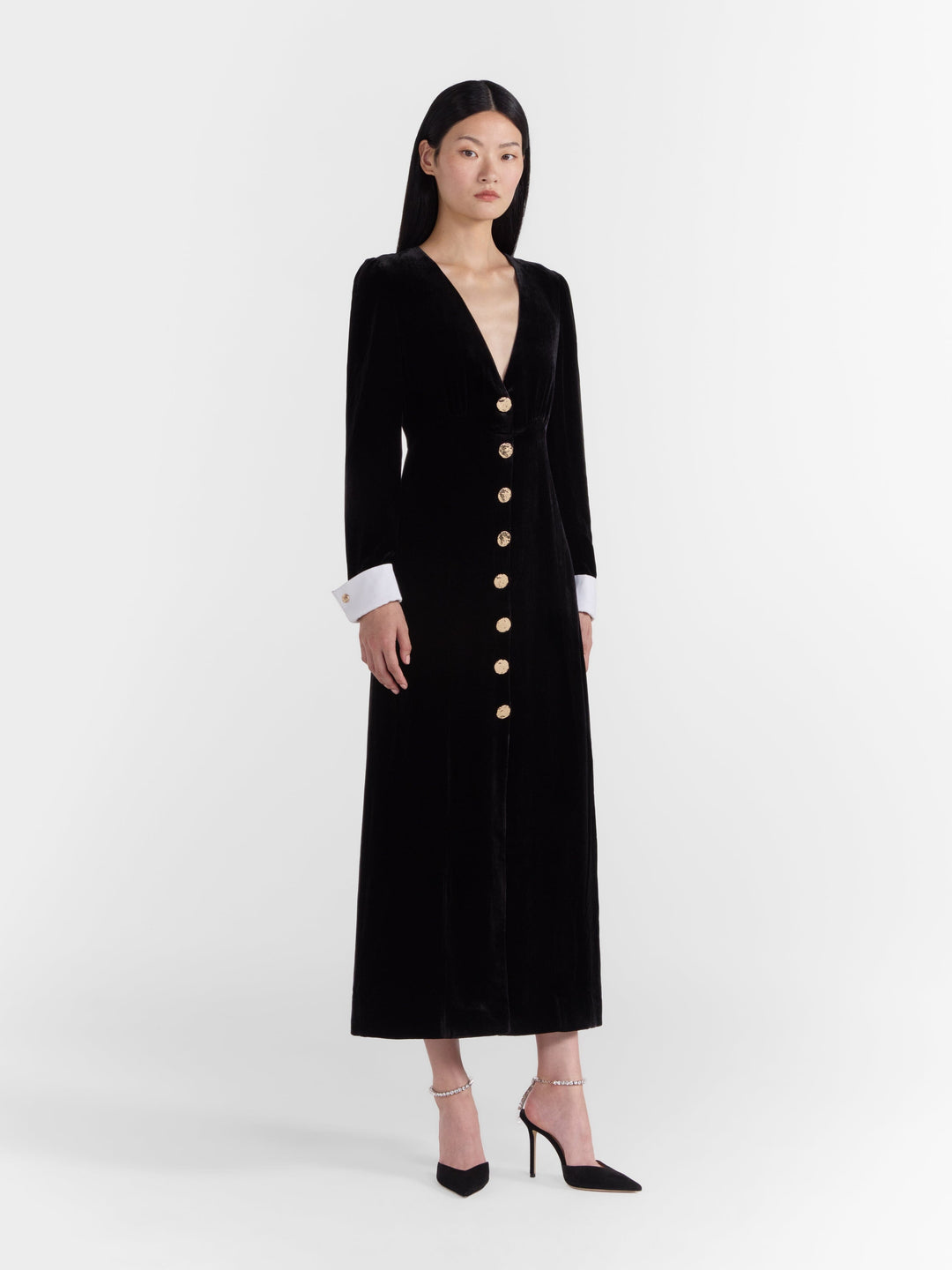 Lulu B Dress in Black – SALONI